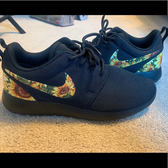 Nike | Shoes | Sunflower Nike Sneakers | Poshmark